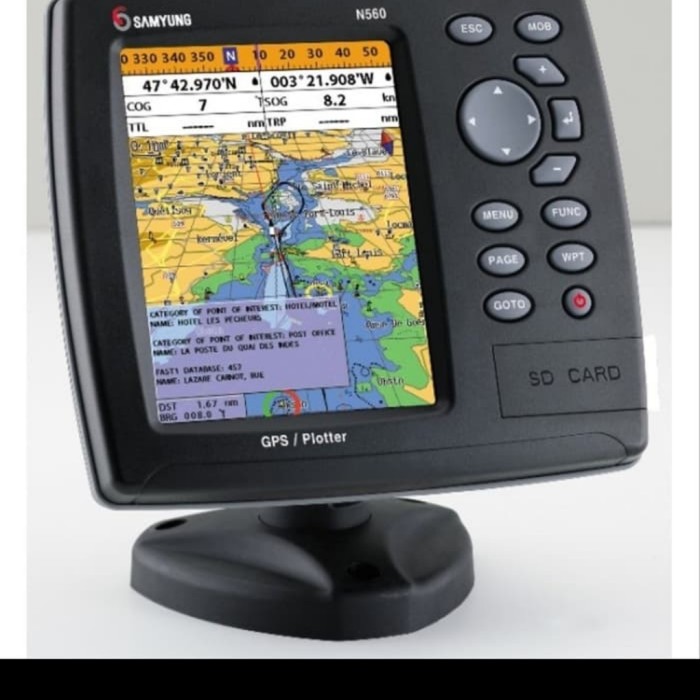 5,6" LCD Chart Plotter Samyung N-560 / GPS Samyung N560 - KESINDO